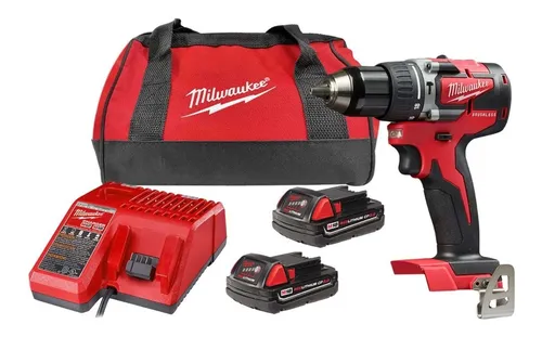 Taladro Rotomartillo Brushless M18 Milwaukee 2802-22ct 1/2 Rojo 0 Mhz ...