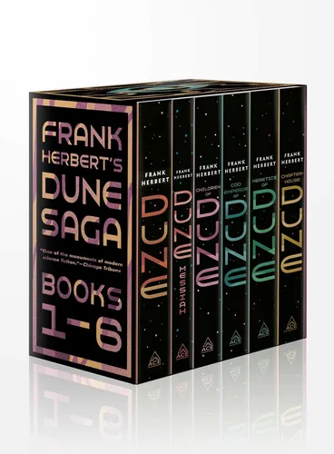 Dune Saga Completa [ 6 Libros Con Estuche ] Inglés Mercadolibre