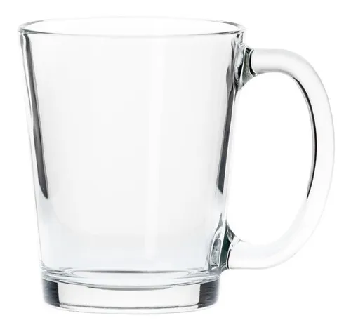 Conic Juego De 6 Tazas De Vidrio Para Café. 310 Ml. Color Transparente ... Conic Juego De 6 Tazas De Vidrio Para Café. 310 Ml. Color Transparente ...