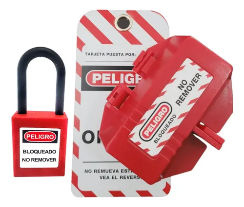 Kit Bloqueador Loto Clavijas Y Conectores 110v-220v Bloqueo | Envío gratis