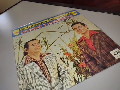 Vinil Lp Os Grandes Sucessos Moreno Moreno E Moreninho