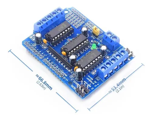Motor Shield Driver L293d Puente H Pap Dc Servo Arduino L293 En Venta