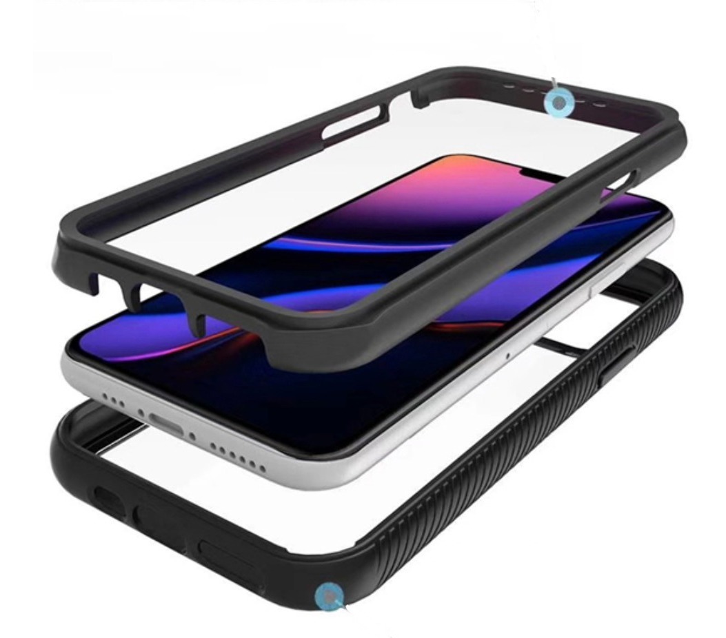 Capa Anti-impacto 360º Para Apple iPhone 11 - Preta Hmaston | CONECT SHOP Capa Anti-impacto 360º Para Apple iPhone 11 - Preta Hmaston | CONECT SHOP