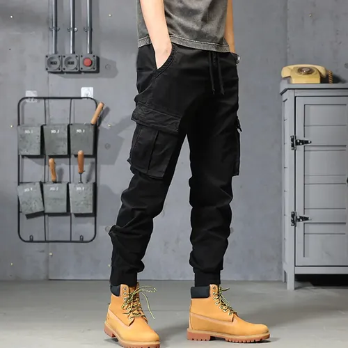 Pantalones Cargo Para Hombre Jogging Pantalones Casuales | MercadoLibre