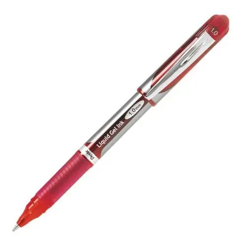 Bolígrafo Energel 1.0 Pentel BL60-b rojo 033871, color exterior, tinta ...