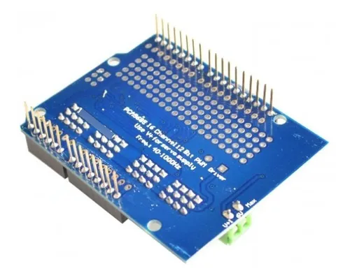 Servo Shield 16 Canales 12 Bit Pwm I2c Interface Pca9685 en venta en ... Servo Shield 16 Canales 12 Bit Pwm I2c Interface Pca9685 en venta en ...