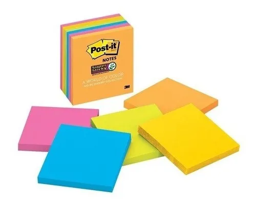 3m Post It Notas Adhesivas Super Sticky Ss Chic 65 Hojas Mercadolibre
