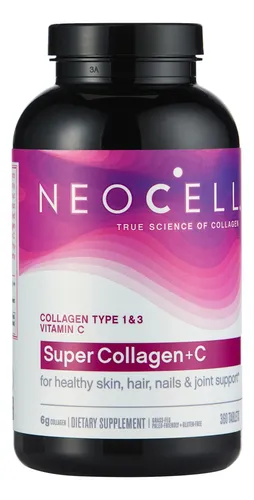Suplemento Neocell Super Collagen Plus Vitamina C 360 Compri | Parcelamento sem juros
