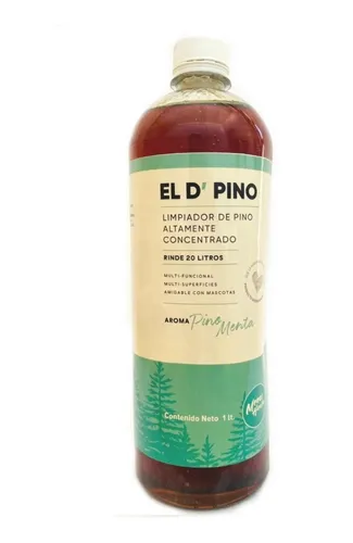 Limpiador Pino Concentrado El D' Pino 1 Lt | Rinde 20 Lts en venta en ... Limpiador Pino Concentrado El D' Pino 1 Lt | Rinde 20 Lts en venta en ...