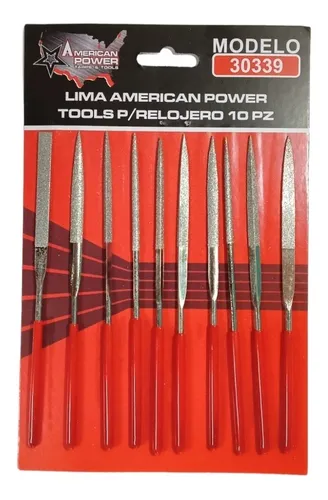 Juego Limas Para Joyero Diamante 10 Piezas Mercadolibre