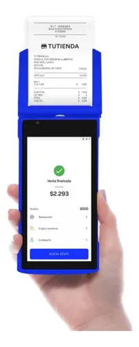 Maquina Movil Pos Tuu Pago Tarjetas 10 Rollos Boleta Gratis | Cuotas ...