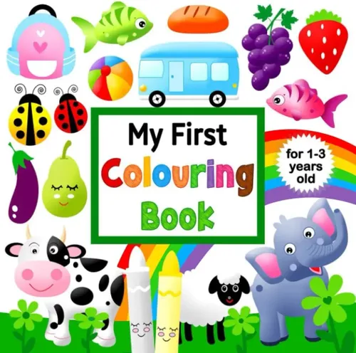 Libro: My First Colouring Book: For 1-3 Years Old | Fun And | Envío gratis