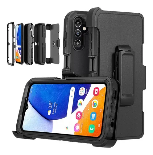 Funda Uso Rudo Reforzada Con Clip Para Samsung A14 5g Meses Sin Interés