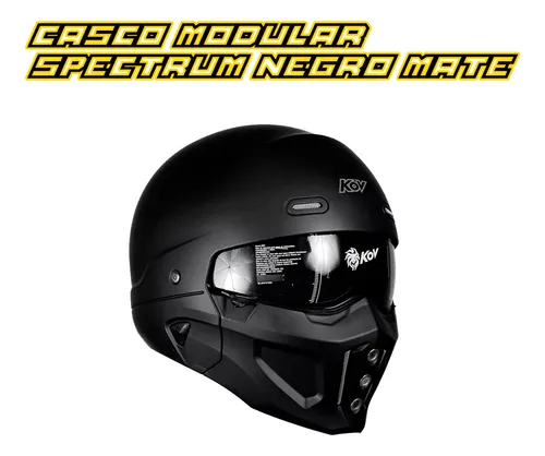 Casco Tipo Modular Kov Modelo Spectrum Acabado Mate Casco Tipo Modular Kov Modelo Spectrum Acabado Mate