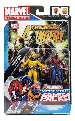 Hasbro - Marvel Universe - 3.75 - Spider-man & Sentry | MercadoLibre