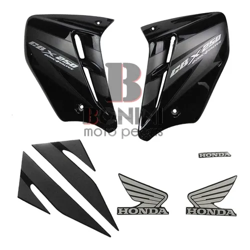 Aba Tanque Cbx 250 Twister 2008 Preta Frete Grátis