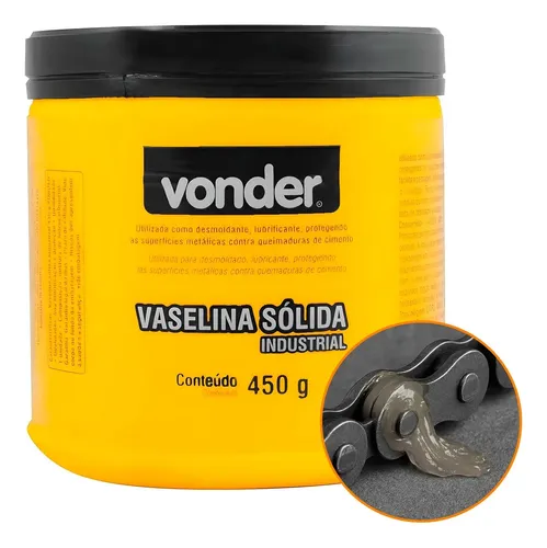 Vaselina Sólida Industrial 450 Grama Lubricante Pasta Vonder | MercadoLivre