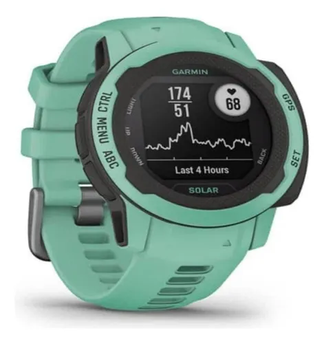Relógio Garmin Instinct 2s Solar Verde Com Monitor Cardíaco Frete Grátis