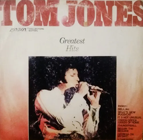 Tom Jones Greatest Hits Lp