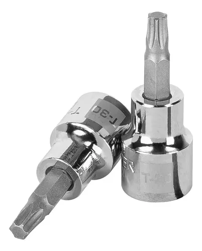 Dado Punta Torx Convexa T30 Cuadro 3/8´ Acero Pulido 13573 | MercadoLibre