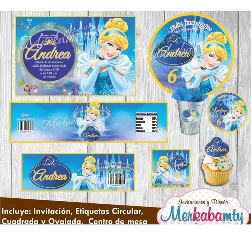 Invitacion De Cumpleaños Cenicienta Kit Imprimelo Tú!! en venta en ... Invitacion De Cumpleaños Cenicienta Kit Imprimelo Tú!! en venta en ...