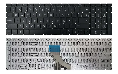Teclado Plata Hp 15 Cw1012la 15 Cs3010la 15 Cs3153cl 255 G7 Mercadolibre