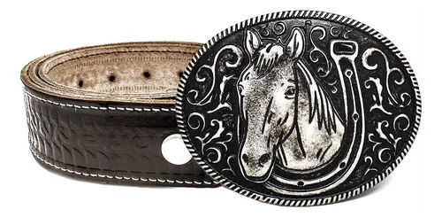 Cinto Cowboy Boiadeiro Com Fivela Country Cavalo Luxo | MercadoLivre