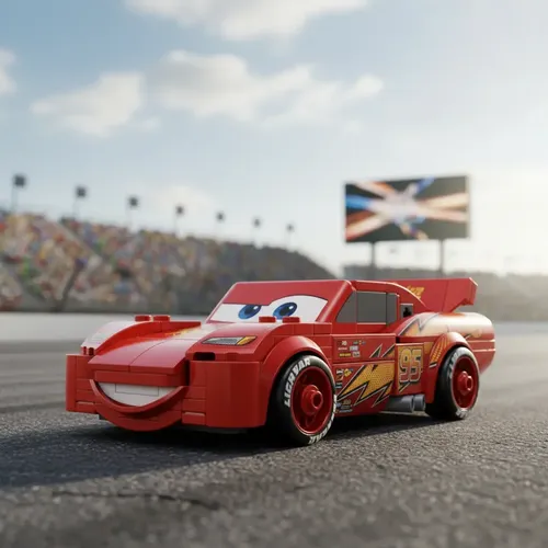 Lego Speed Champions Lightning Mcqueen Toy Bloques De 1 Lego Speed ...