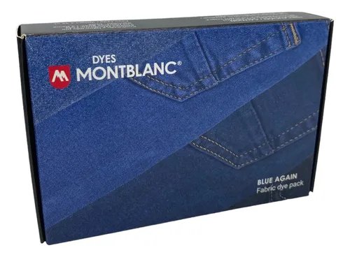 Pack De Teñido De Ropa/ Anilinas Montblanc Colores Azules | Cuotas sin ...