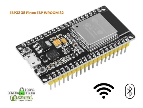 Modulo Cp2102 Wifi Bluetooth 38 Pines Wroom 32 Esp32 Placa en venta en ... Modulo Cp2102 Wifi Bluetooth 38 Pines Wroom 32 Esp32 Placa en venta en ...