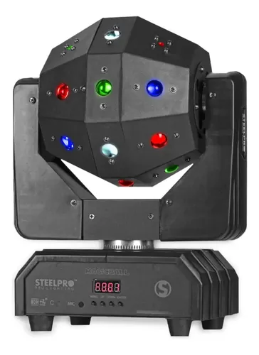 Cabeza Robotica Móvil Led + Laser Beam Steelpro | MercadoLibre