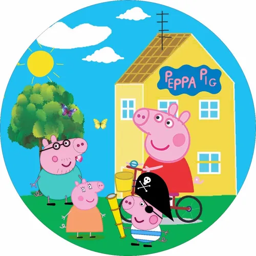 Busca painel redondo sublimado 3d floral peppa pig 1 50 mtr a venda no ... Busca painel redondo sublimado 3d floral peppa pig 1 50 mtr a venda no ...