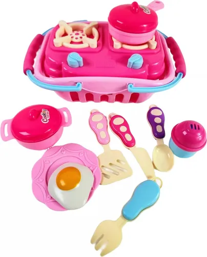 Set Cocina Supermercado Juego De Roles Juego Didactico Cuotas Sin Interés