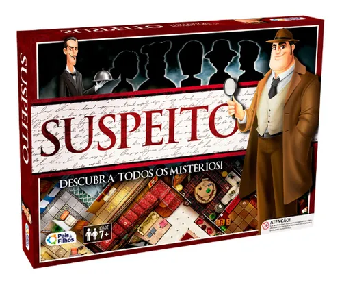 Jogo Suspeito Descubra Os Mistérios - Pais E Filhos | MercadoLivre Jogo Suspeito Descubra Os Mistérios - Pais E Filhos | MercadoLivre