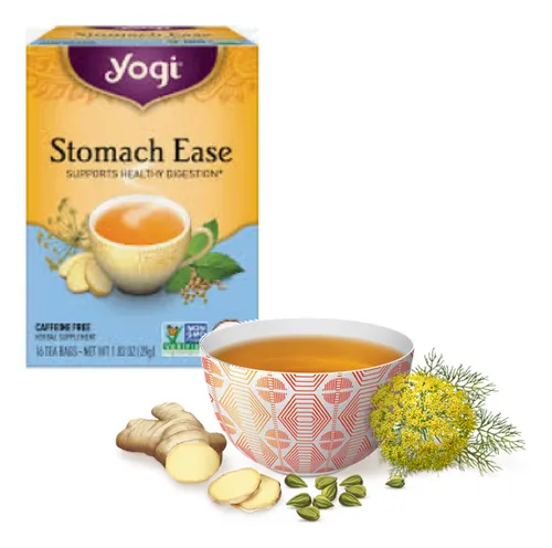 Yogi Tea, Caja De Té Stomach Ease 16 Sobres | Envío gratis
