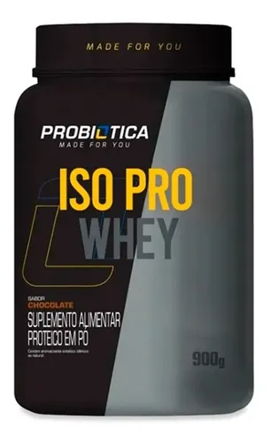 Whey Isolado Iso Pro Whey Protein 900g Probiótica Frete Grátis