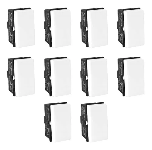 Kit 10 Módulos Interruptor Paralelo Pial Pop Three Way Lg020 | MercadoLivre Kit 10 Módulos Interruptor Paralelo Pial Pop Three Way Lg020 | MercadoLivre