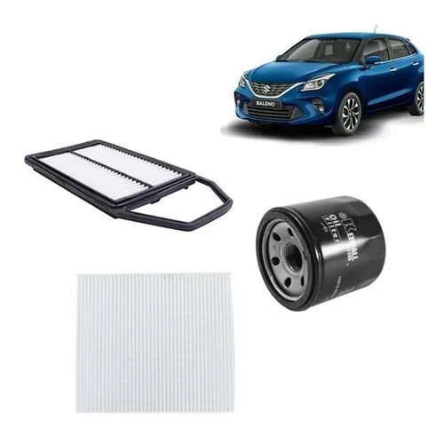 Filtros Aceite/aire/polen Para Suzuki Baleno 1.4 2016-2023 | Cuotas sin interés