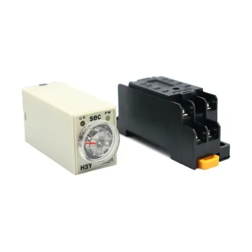 Mini Timer Con Base Incluida 220v Ac 60s H3y-2 | Cuotas sin interés