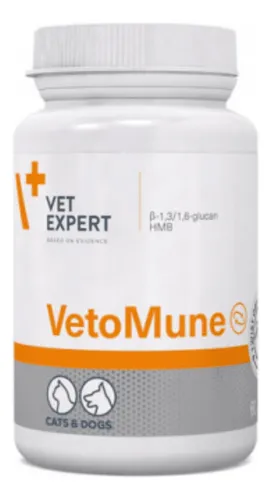 Vet Expert Vetomune 60 Capsulas Perro-gato Refuerzo Inmune | Cuotas sin interés