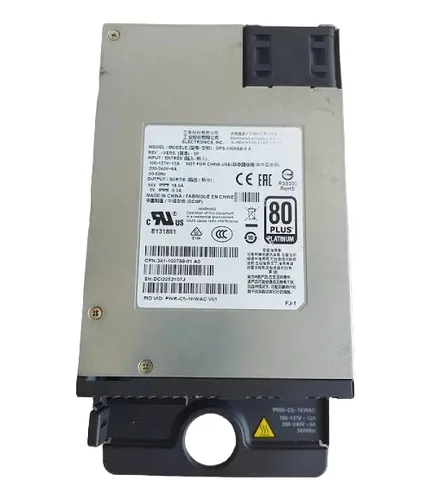 Fonte Switch Cisco 9200 - Pwr-c6-600wac | Frete grátis Fonte Switch Cisco 9200 - Pwr-c6-600wac | Frete grátis