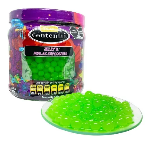 Perlas Explosivas Sabor Manzana Verde 1 Kg Sodas Italiana