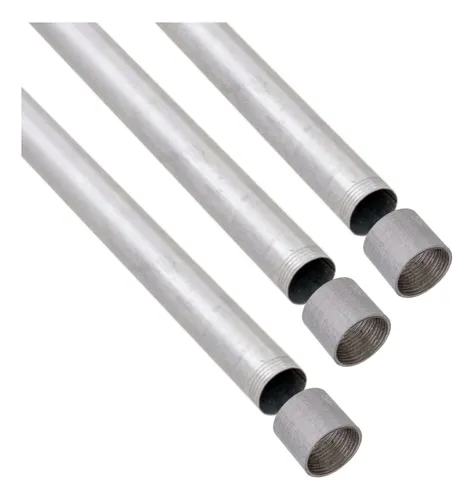 6 Metros Tubo Eletroduto Galvanizado Condulete 3/4 Polegada | Frete grátis