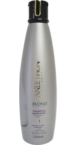 Shampoo Matizante Aneethun Blond System 300ml Mercadolivre