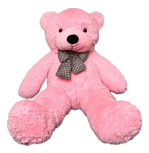 Grande Oso Peluche Gigante Y Bufanda 1 Metro Regalo Niños Meses Sin