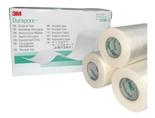 Esparadrapo 3m Durapore 1538-3 Caja Con 4 | Envío gratis