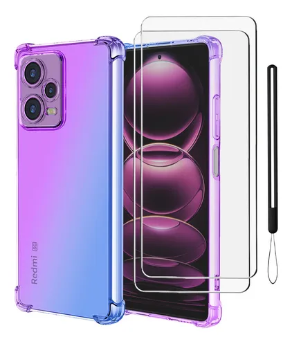 Rudo Uso Funda Para Redmi Note 12 Pro Plus 2 Micas Cordón Meses