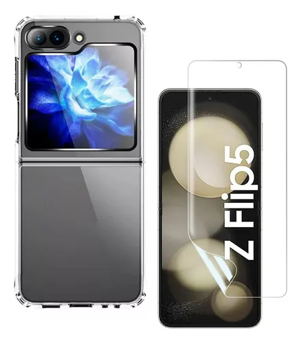 Capa Capinha Película Hidrogel Hd Para Galaxy Z Flip 5 Cor