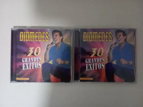 Cd 30 Grandes Exitos Diomedes Diaz Vol 1 Y 2 Precio C U Mercadolibre