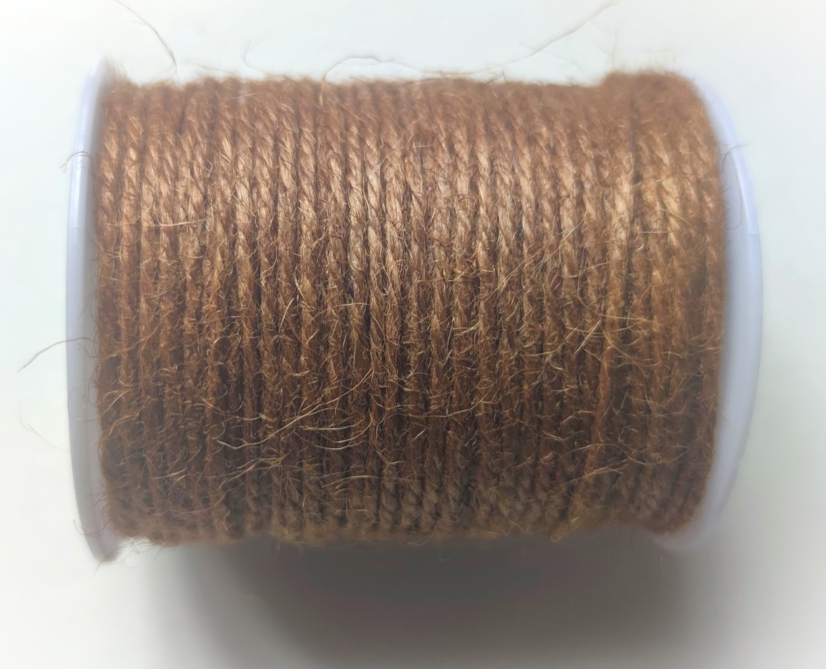 Cordón Cañamo 50 Metros Colores Manualidades Hilo Cafe | Cuotas sin interés